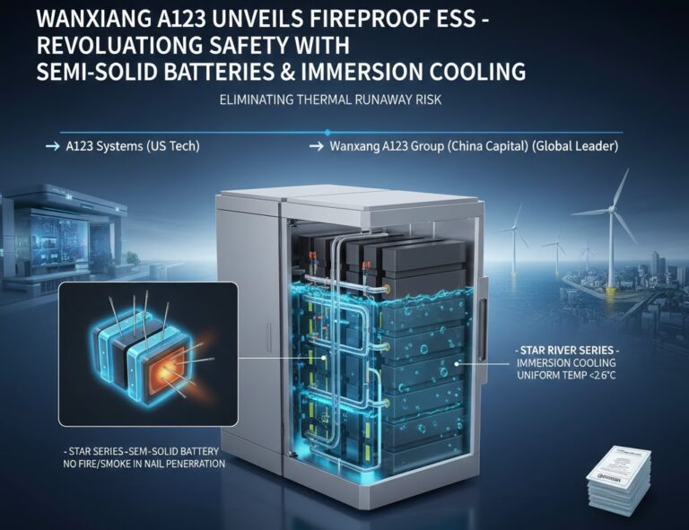 万向A123が次世代ESSソリューションを発表。半固体電池と液浸冷却の統合が鍵 | 「Battery」ブレイクスルーの羅針盤